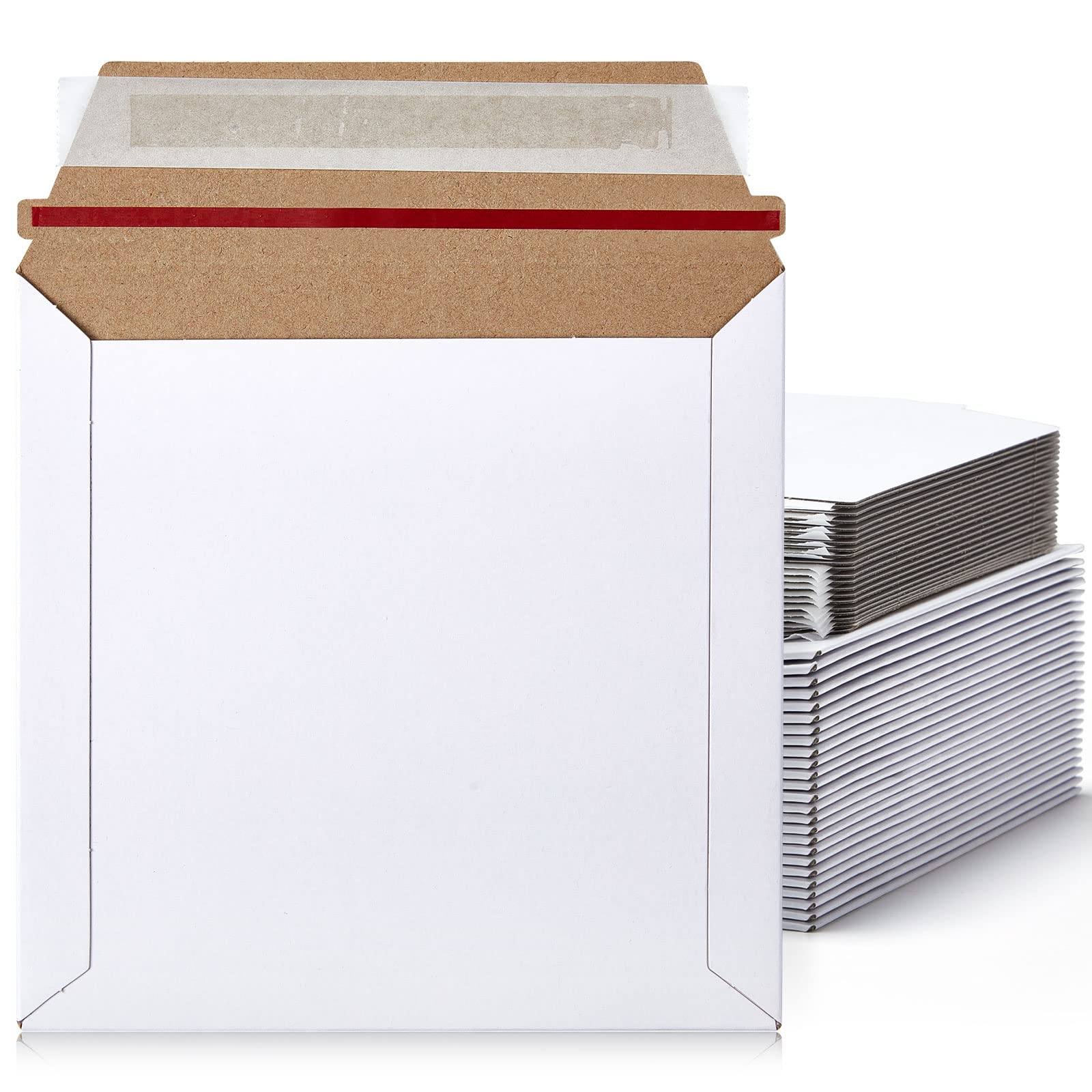 7" x 10" RIGID PHOTO MAILERS ENVELOPES FLAT DOCUMENT SELF SEAL 100 to